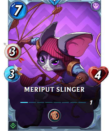 SplinterGuide - Meriput Slinger | Splinterlands Card Analysis